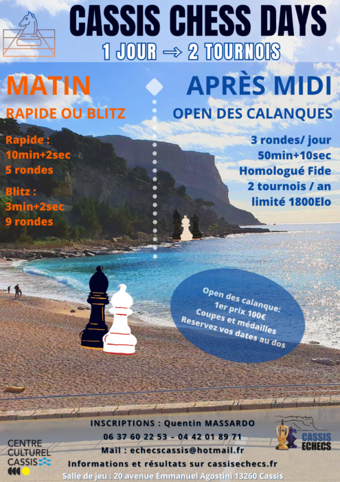 Cassis Chess Days - Cassis Echecs